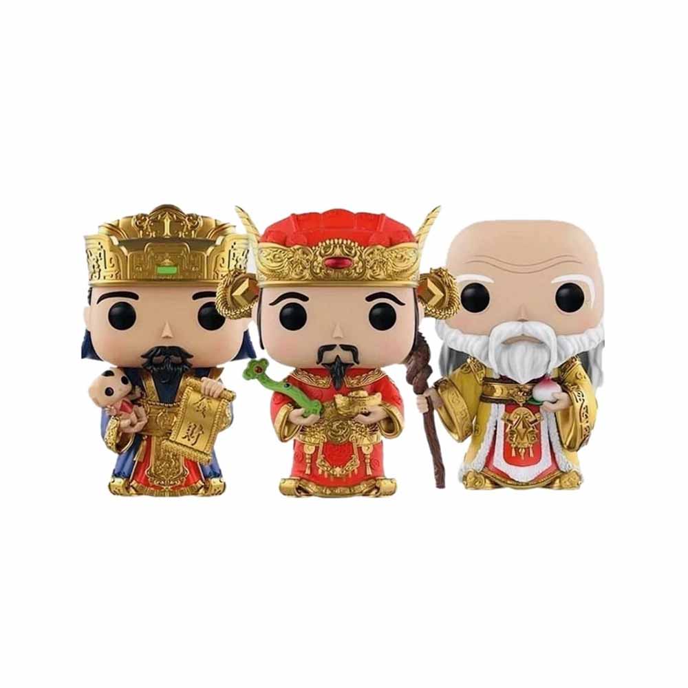 #3PK 三星高照 福祿壽 ASIA 中國限定 - Funko POP! 彭大商城 - 台灣 Funko POP 公仔專賣店