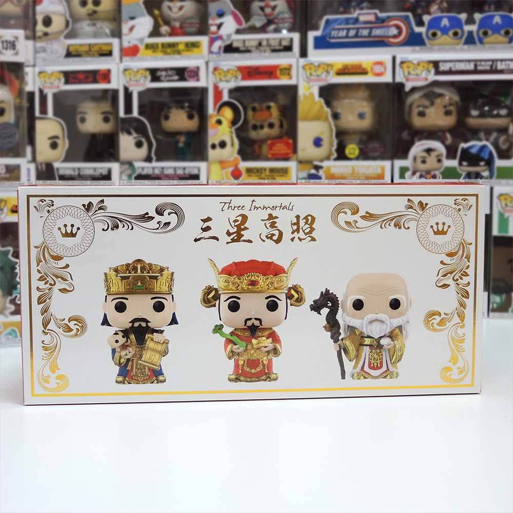 #3PK 三星高照 福祿壽 ASIA 中國限定 - Funko POP! 彭大商城 - 台灣 Funko POP 公仔專賣店